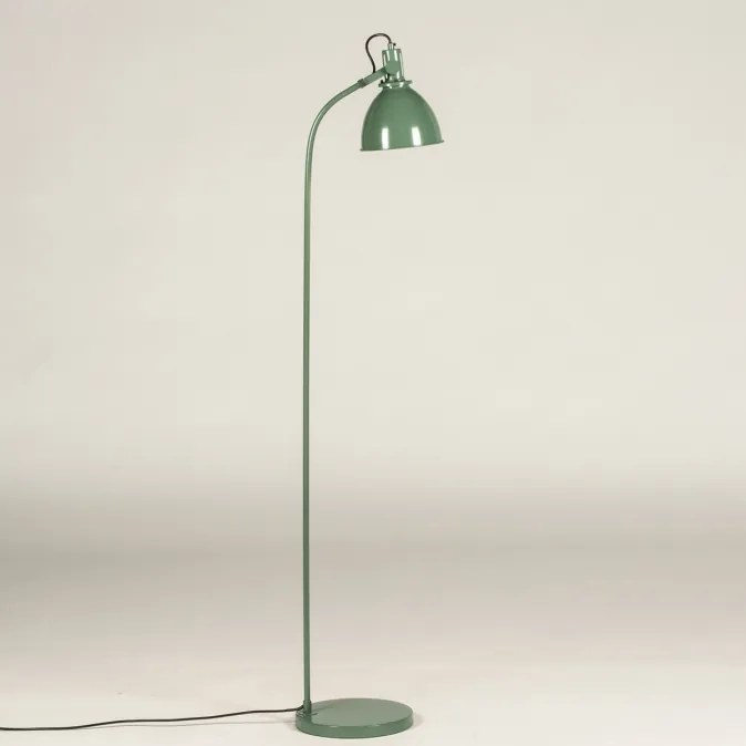 Stojací industriální lampa Martonn Green