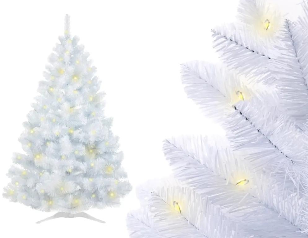 Foxigy Vánoční stromek Jedle 180cm Bílá Elegance