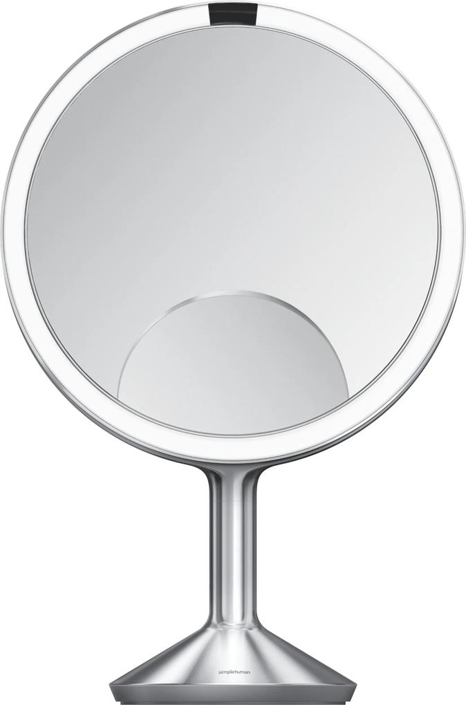 Zrcadlo se sensorem Trio Max kartáčovaná ocel
