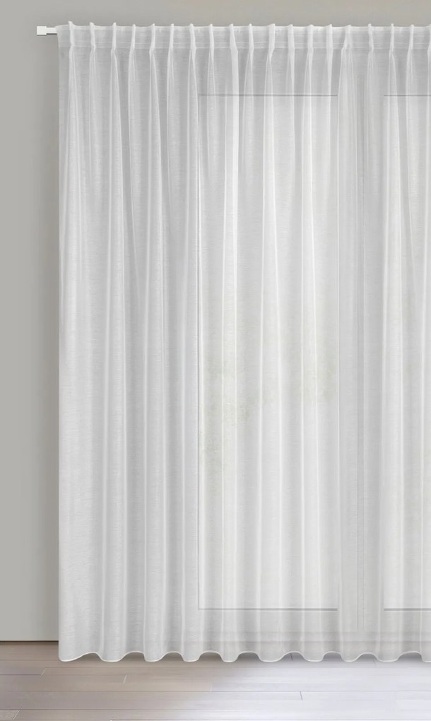 ZÁCLONA NA PÁSCE BELISSA 400X300 CM BÍLÁ