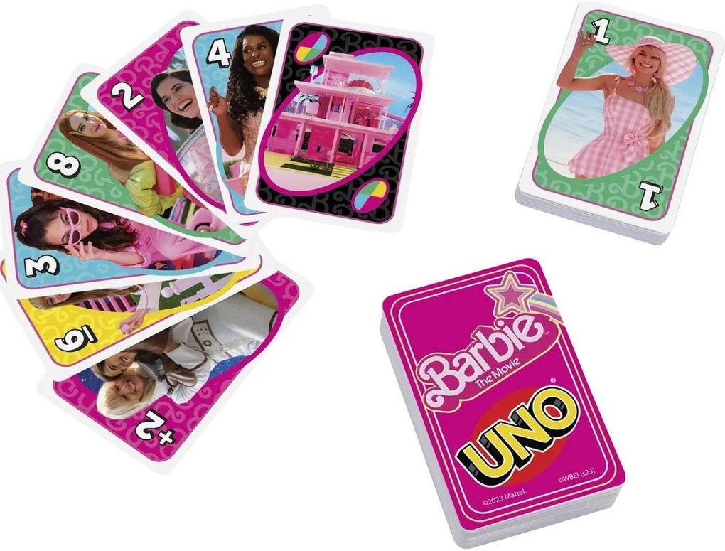 MATTEL HRA Uno karty Filmová Barbie *SPOLEČENSKÉ HRY* 25hpy59