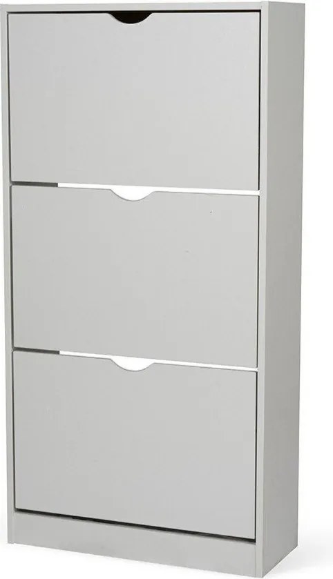 Šedý výklopný botník 60x118x24 cm Stelo – Bonami Essentials