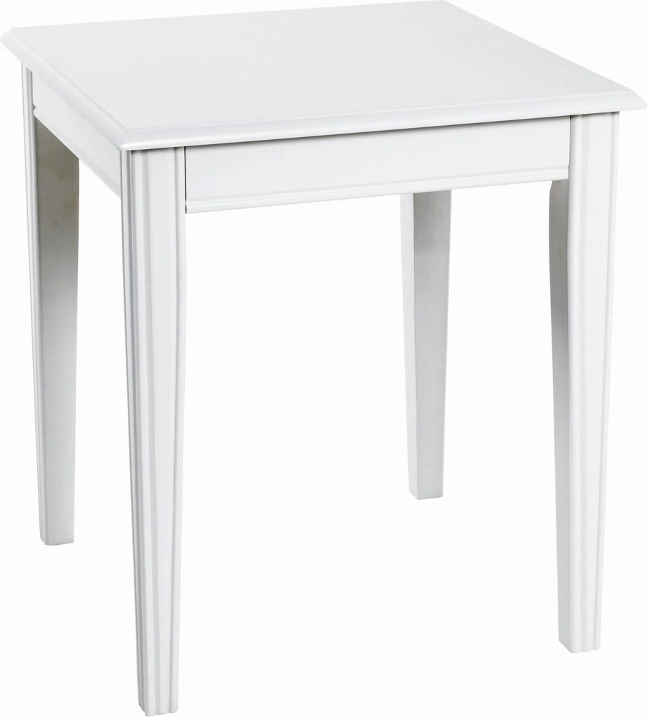 XXXLutz ODKLÁDACÍ STOLEK, bílá - Odkládací stolky - 001931089602
