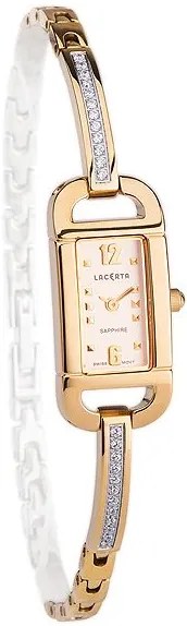 Dámské šperkové švýcarské hodinky LACERTA 732E7584