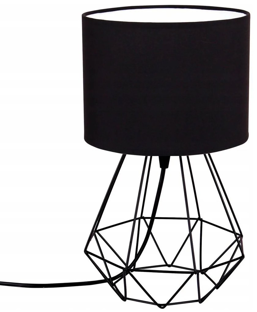 Stolní lampa Indigo, 1x textilní stínítko (výběr ze 7 barev), (výběr ze 3 barev konstrukce)