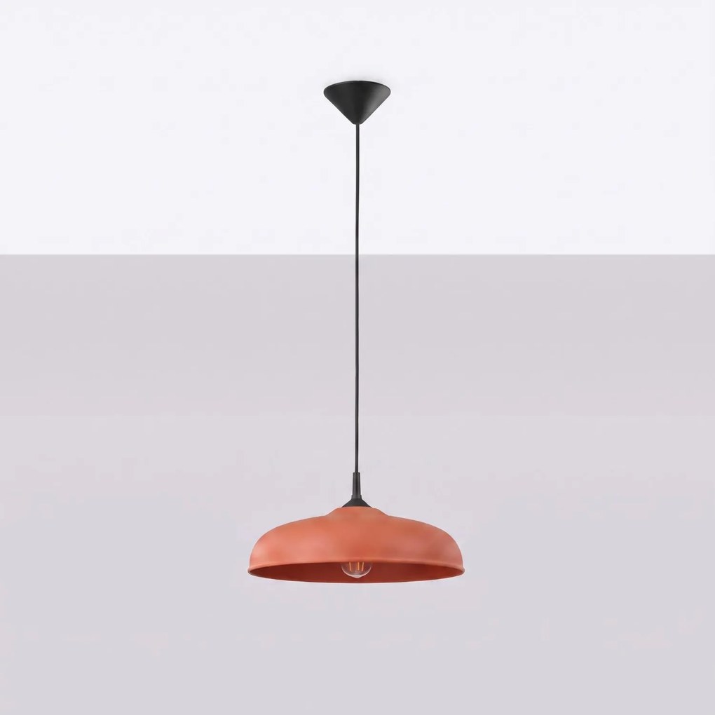 Sollux Lighting Závěsné svítidlo GINA okrově červené