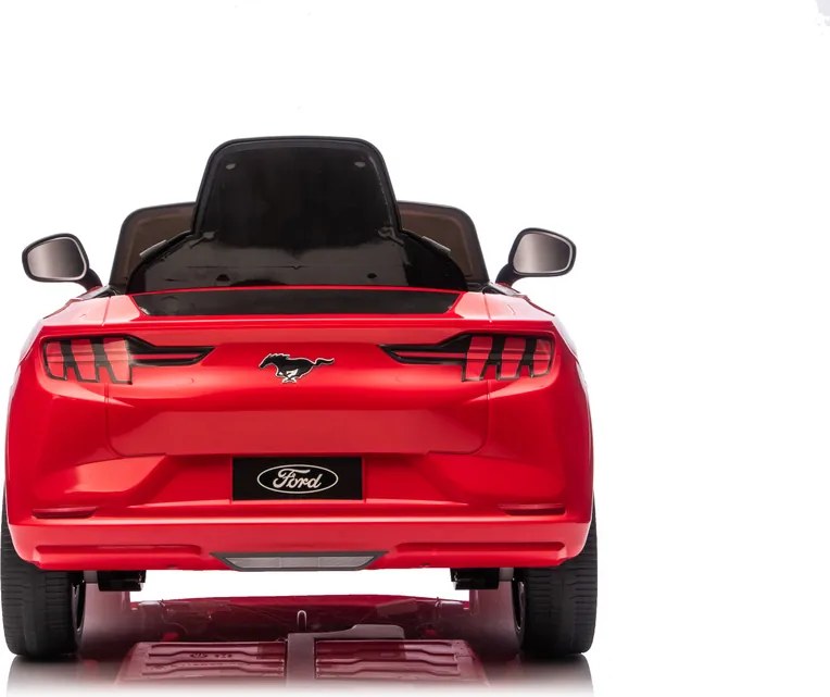 LEAN CARS Elektrické autíčko na baterie Ford Mustang Mach-E 24V červené