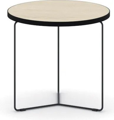 Kulatý konferenční stůl TENDER, průměr 50 cm, výška 48 cm, dub přírodní