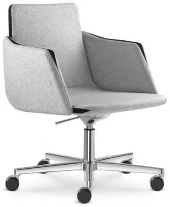 LD seating Kancelářské křeslo HARMONY 835-PRA PRA - Pevná mechanika s možnosti nastavení výšky sezení. GALERIE - Čalounění LD seating LÁTKY 3 / SILVERTEX, FAME, MAGIC 2021 GALERIE - pásek LD KŮŽE (P) / Kůže