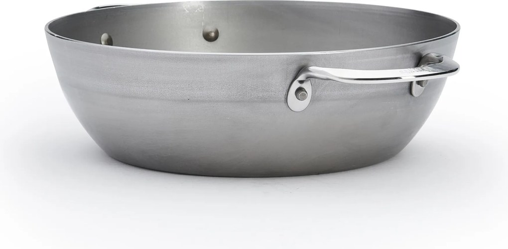Ocelová hluboká servírovací pánev de Buyer MINERAL B P.24cm 2,5l