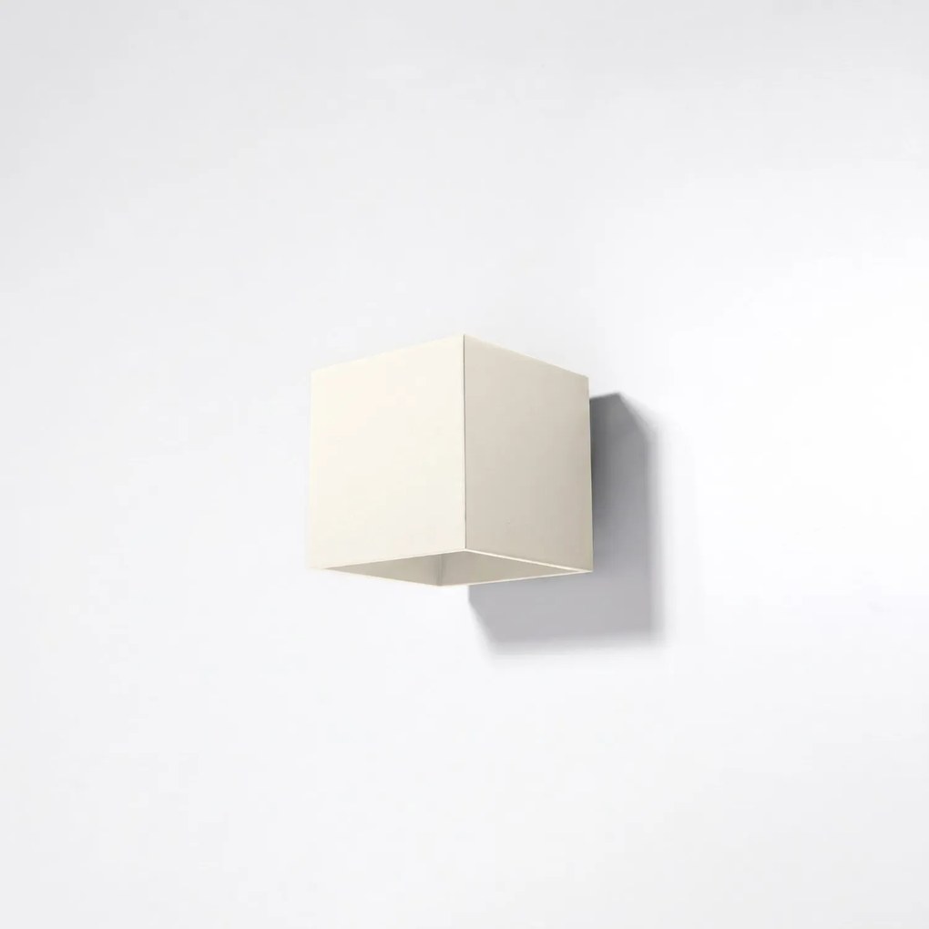 Sollux Lighting Nástěnné svítidlo QUAD 1 béžové
