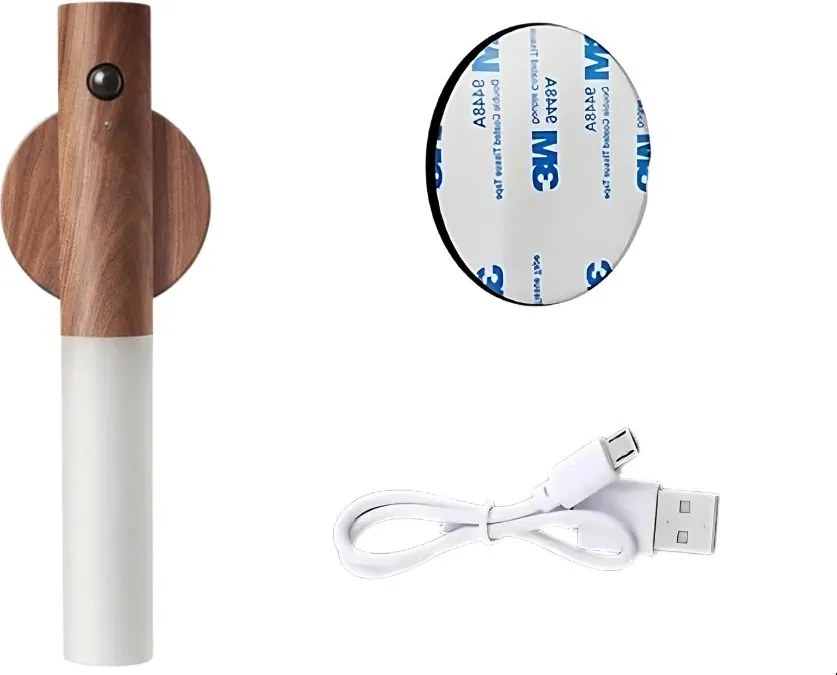 Verk Group Led svítidlo teplé nástěnné svítidlo s detektorem pohybu nástěnný magnet