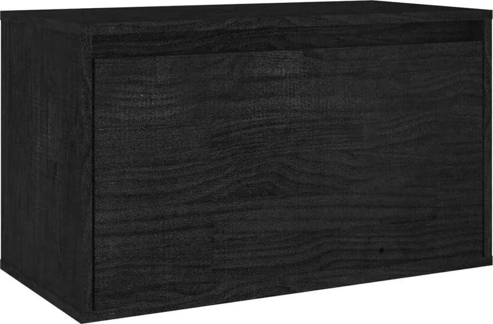 vidaXL TV skříňky 3 ks masivní borové dřevo [3100178] Barva: Bílá