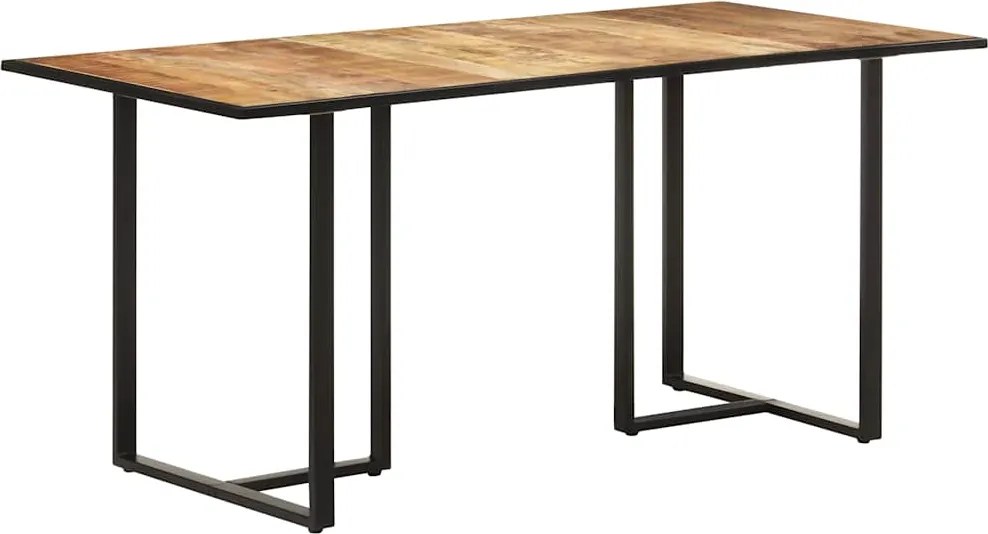 Jídelní stůl 160 cm hrubé mangovníkové dřevo 320693