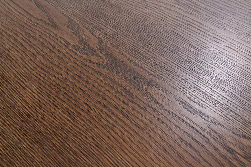Designový jídelní stůl Wadeline 120 cm tmavý dub