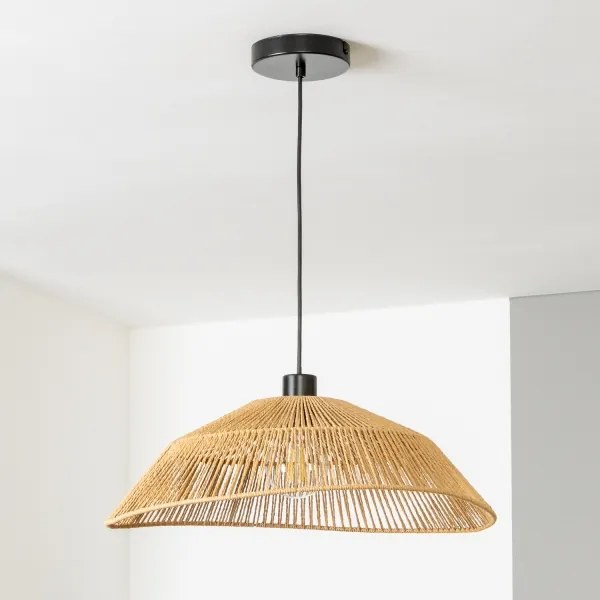 Brilagi - LED Lustr na lanku CERIA BOHO 1xE27/40W/230V pr. 50 cm hnědá
