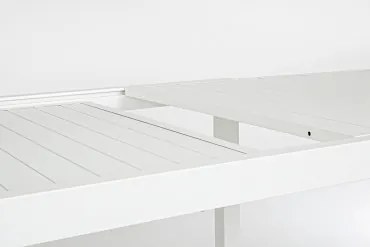 BIZZOTTO Rozkládací zahradní stůl HILDE 200x100cm bílý 0663403