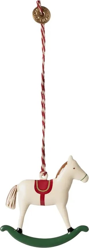 Vánoční plechová ozdoba Rocking Horse Maileg