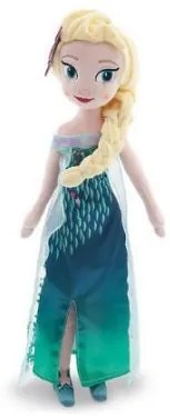 Plyšové postavičky Anna, Elsa, Olaf a ještěrka - Ledové Království 2 Varianta: Elsa, 40 cm