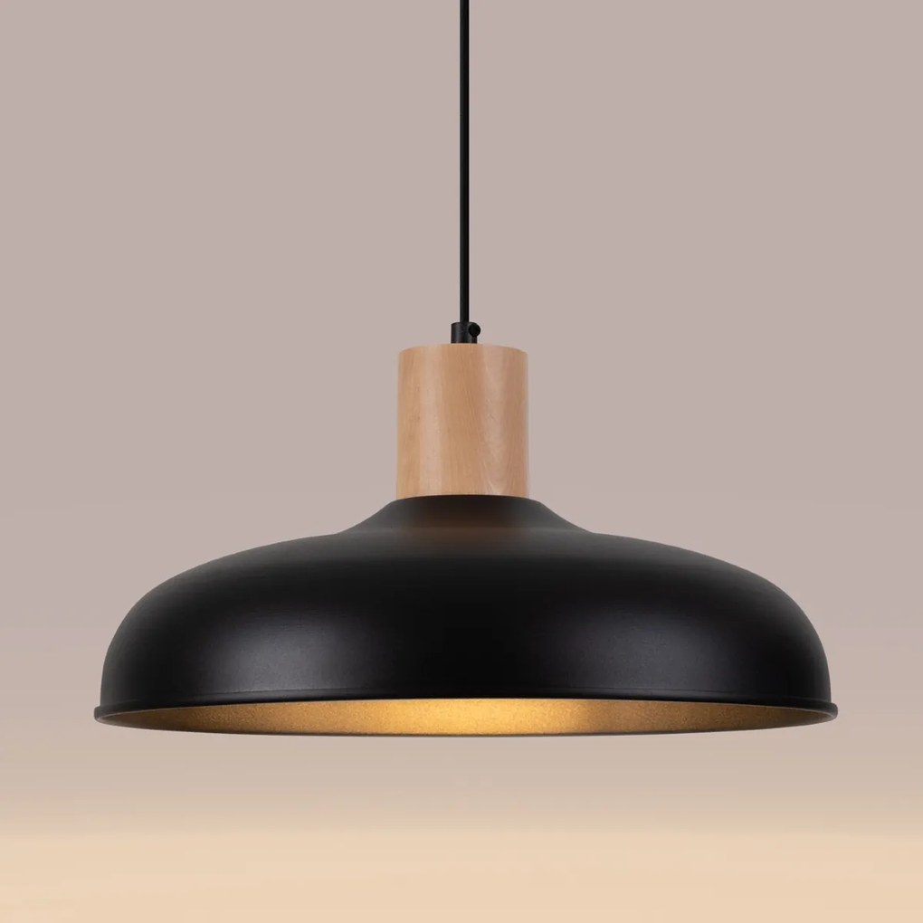 Sollux Lighting Závěsné svítidlo INDY Černá