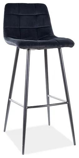 Barová židle Mila II černá