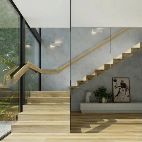 Nástěnné svítidlo SOLLUX Sigma E27 2x60W bez zdroje SL.0644 beton