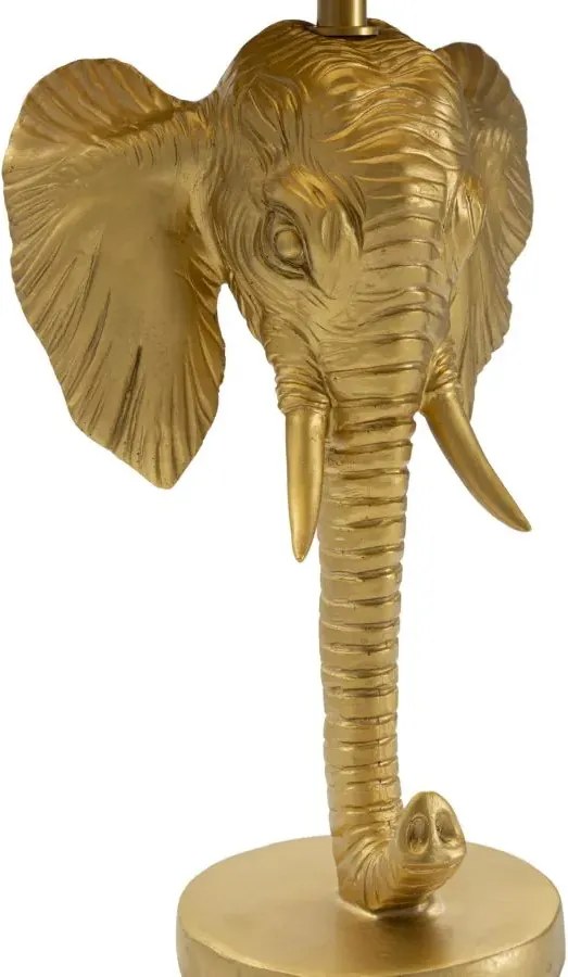 Stolní lampa Elephant 59 cm černo-zlatá