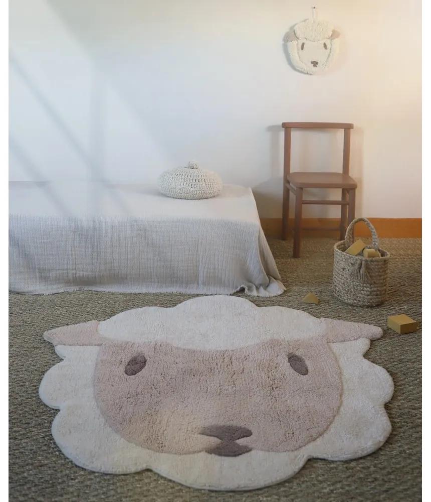 Krémový dětský koberec 100x110 cm Lolho – Nattiot