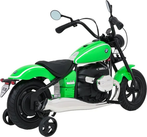 Elektrická motorka BMW R18 zelená