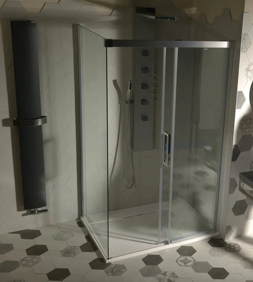 Gelco Gelco, Fondura obdélníková sprchová zástěna 1100x1000mm L/P varianta, GF5011GF5001