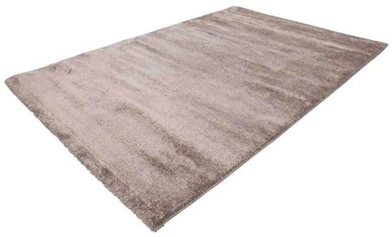 Lalee Kusový koberec Softtouch 700 Light Brown Rozměr koberce: 160 x 230 cm