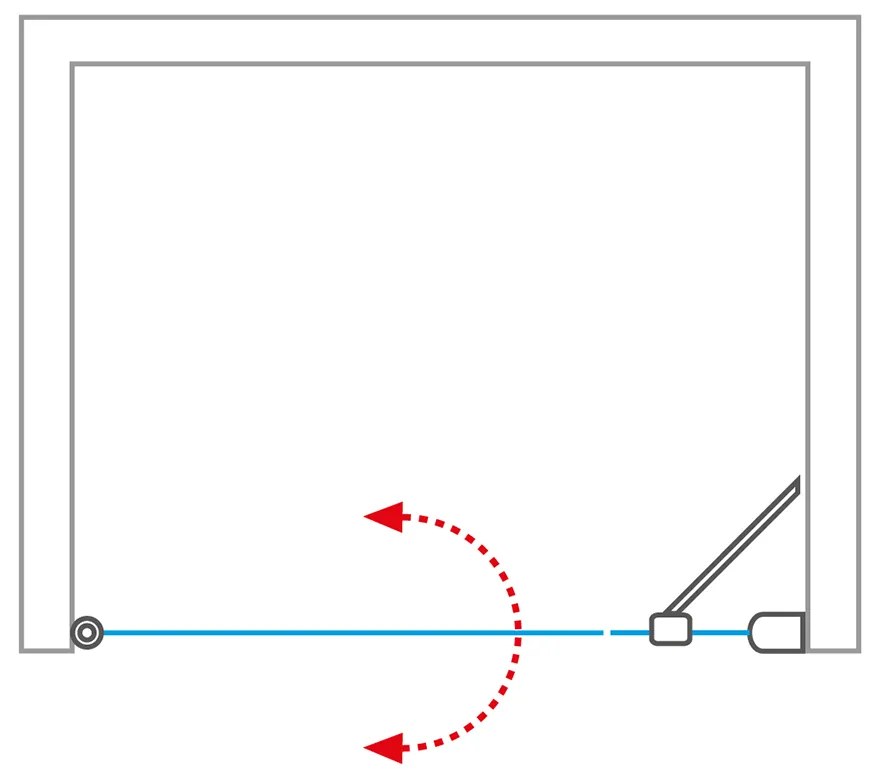 Roth Univerzální boční panel CI FXO pro kombinaci se sprchovými dveřmi Varianta: šířka: 33 cm, orientace: Uni - (CI FXO 330 - CI FXO 033200 VPE), Barva profilů a typ výplně: profily: brillant, výplň: transparent