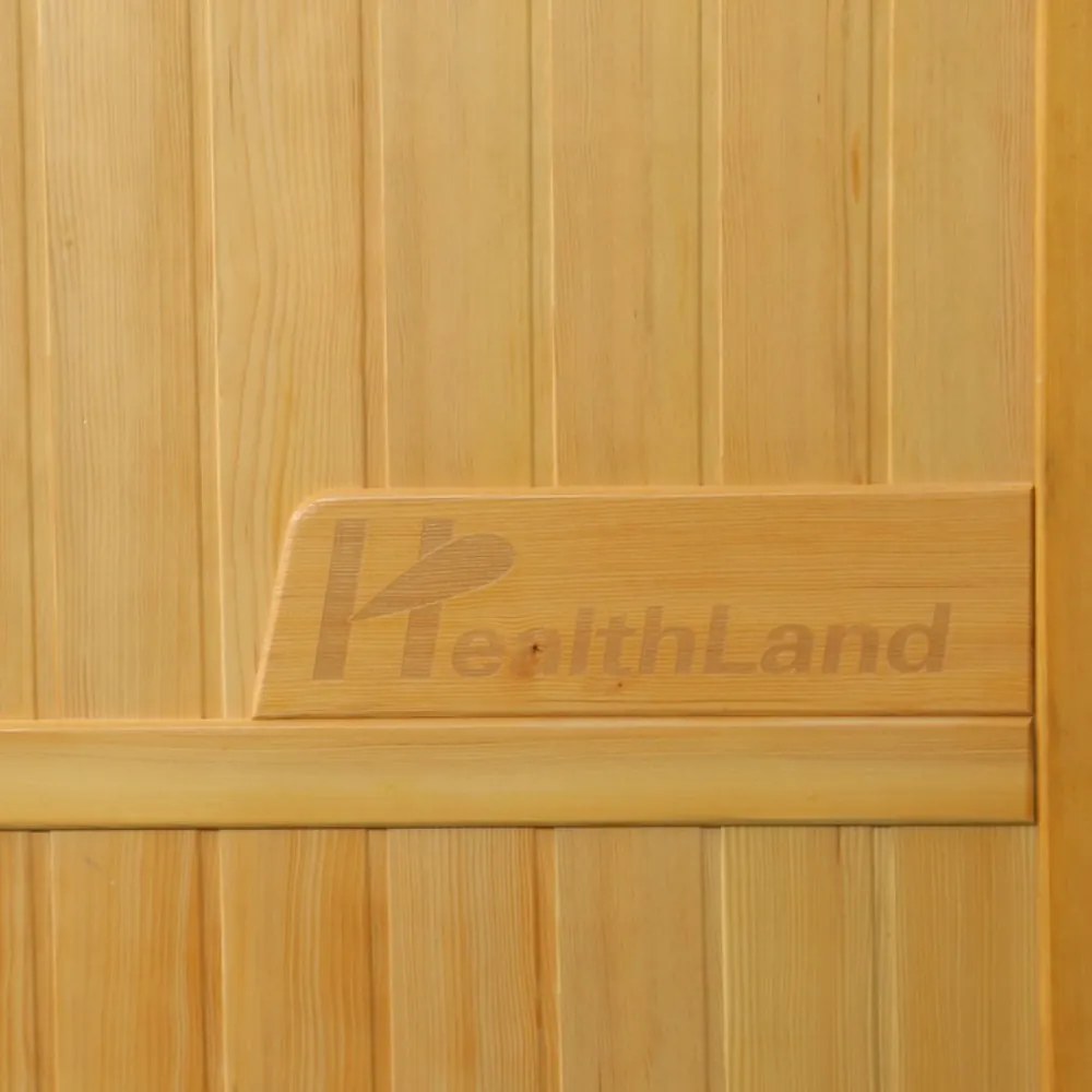 Sauna DeLuxe 3300 Carbon - BT, hnědá