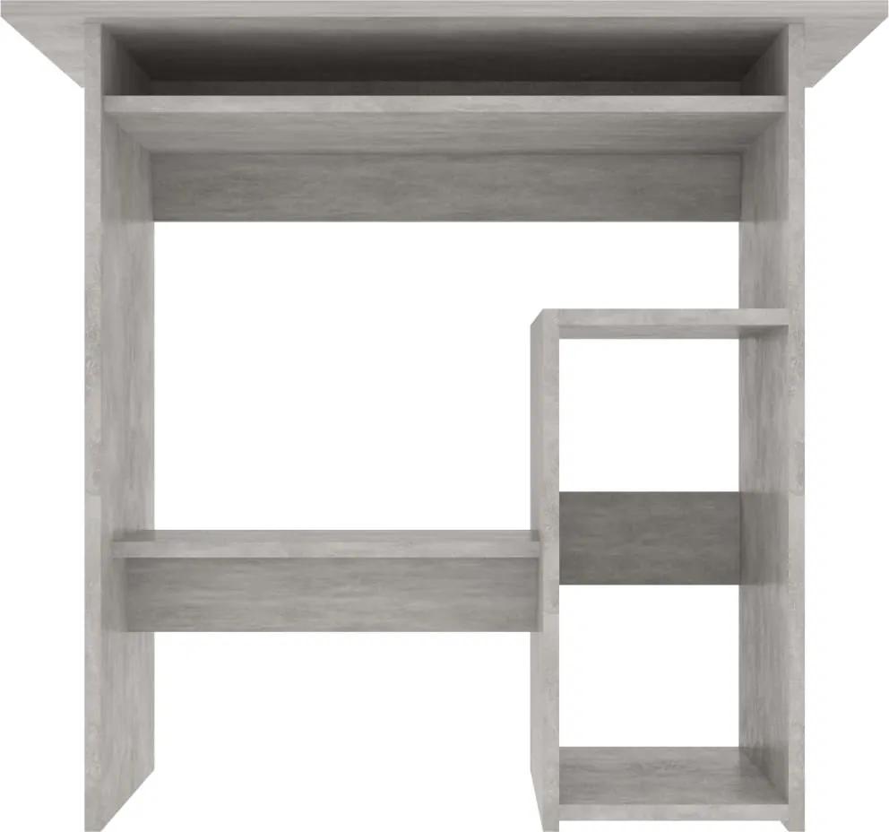 vidaXL Psací stůl 80 x 45 x 74 cm kompozitní dřevo [801368] Barva: Bílá