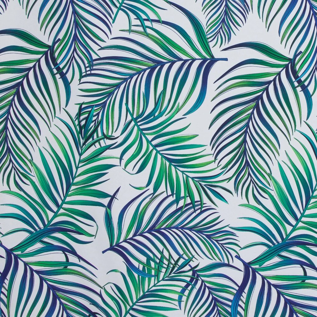 ZÁVĚS NA KROUŽCÍCH PALMS 02 140X250 CM VZOROVANÁ
