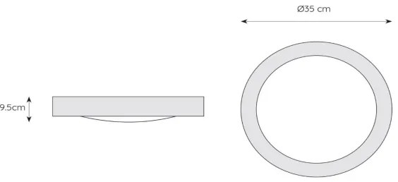 Lucide 79158/02/12 - Koupelnové stropní svítidlo FRESH 2xE27/20W/230V IP44