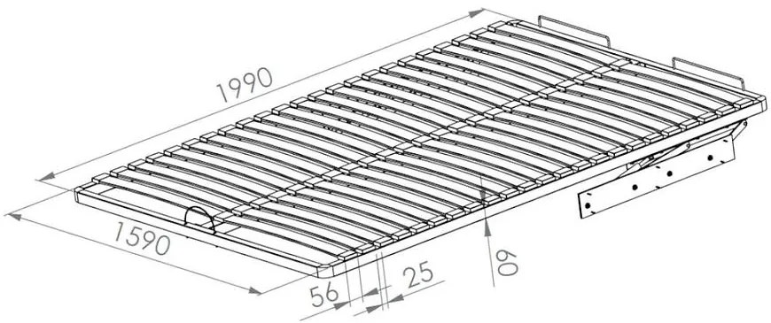Rošt Blanco WKL 160-04 MET