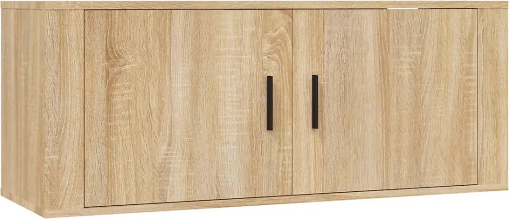 3dílný set TV skříněk dub sonoma kompozitní dřevo 3188513