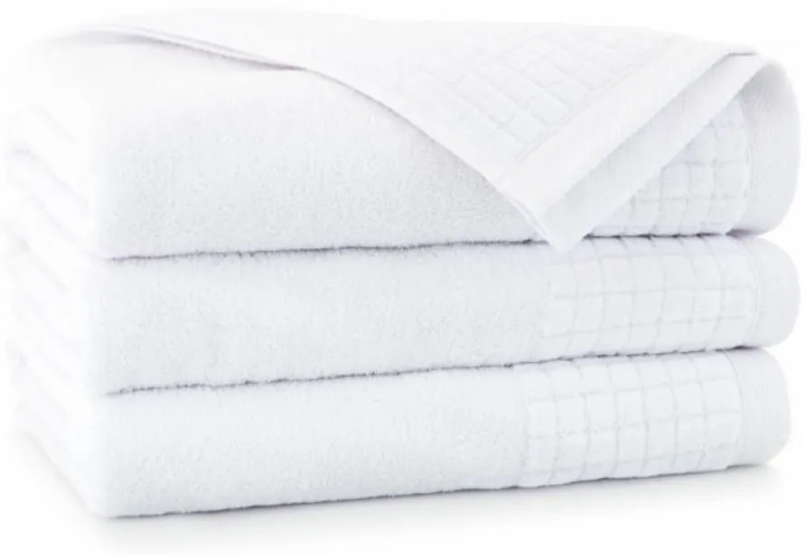 Egyptská bavlna ručníky a osuška Saveli - bílá Velikost: osuška 70 x 140