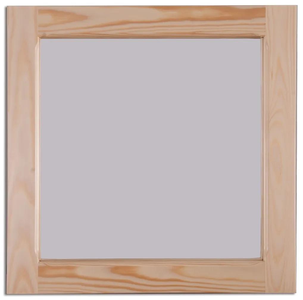 Drewmax LA115 dřevěné zrcadlo masiv borovice
