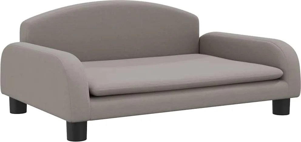 Pelíšek pro psy taupe 70 x 45 x 30 cm textil 171963