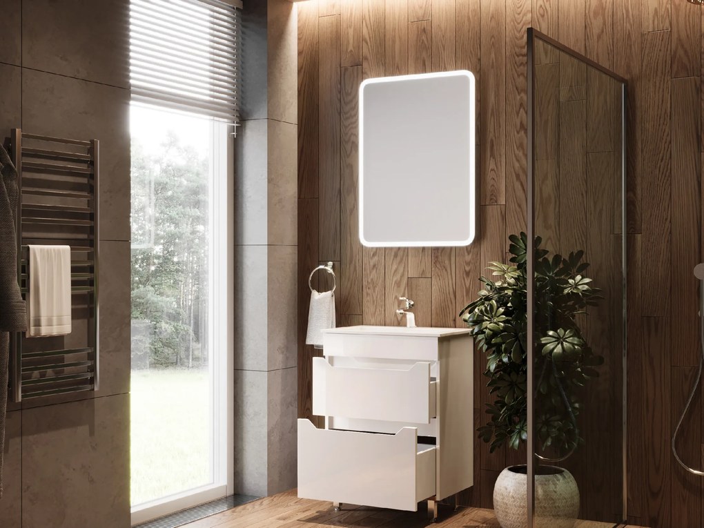 Lavedo Neo White 50 koupelnová skříňka s umyvadlem
