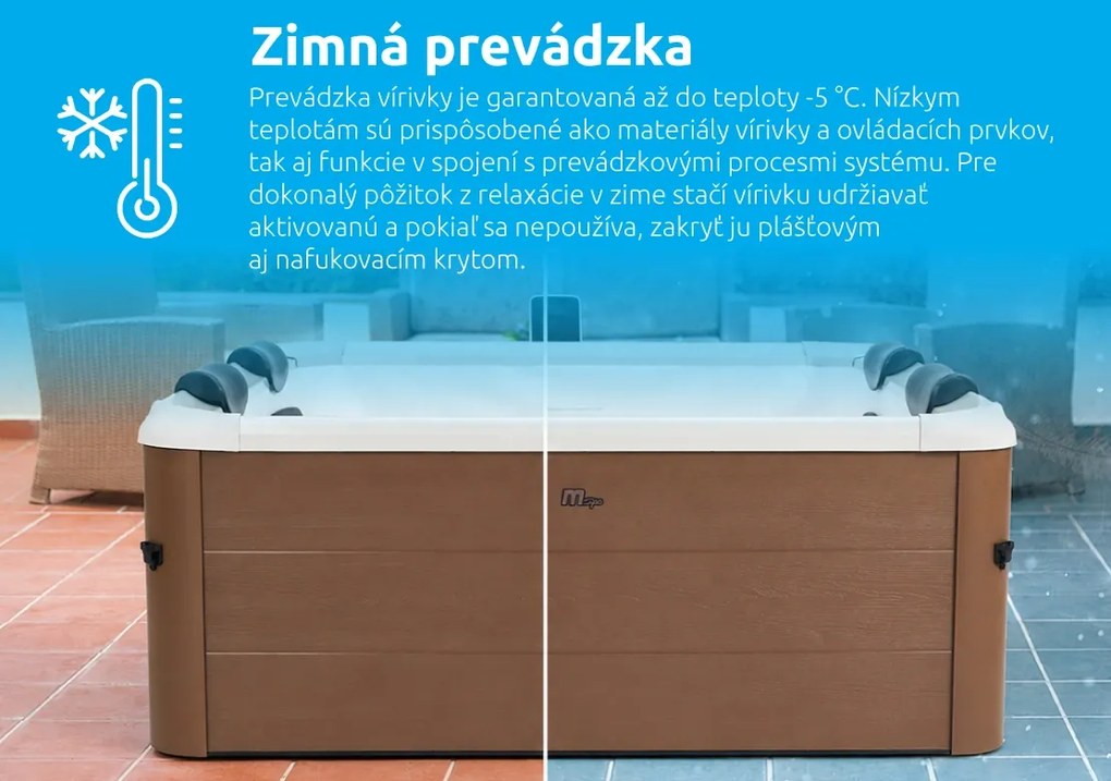Mspa | Vířivý bazén MSPA Oslo Amber F-AM063W | 11400311
