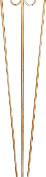 BRILAGI - Stojací lampa SONIA 1xE27/15W/230V krémová/patina