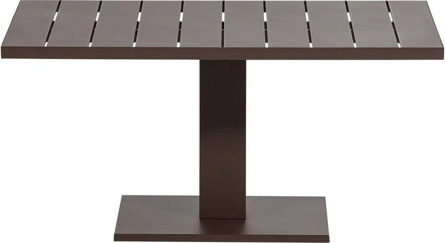 Kovový zahradní jídelní stůl 80x100 cm Tesso – WOOOD