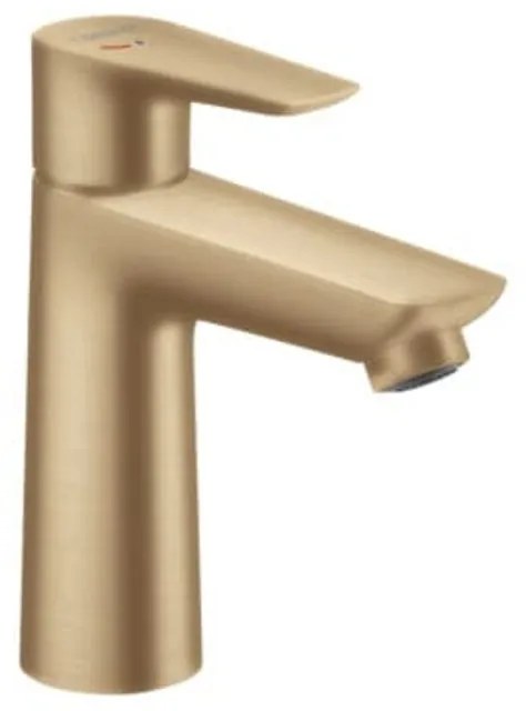 Umyvadlová baterie Hansgrohe Talis E bez výpusti kartáčovaný bronz 71714140