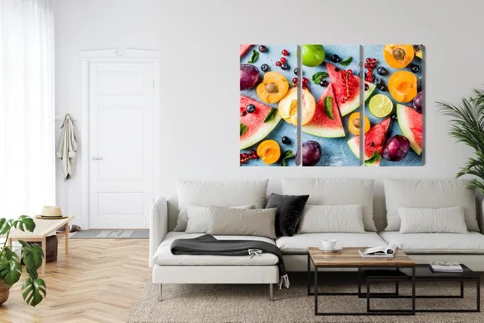 Vícedílný obraz Sváteční Ovoce Nedostatek Nedostatek Plátno Canvas 180x120