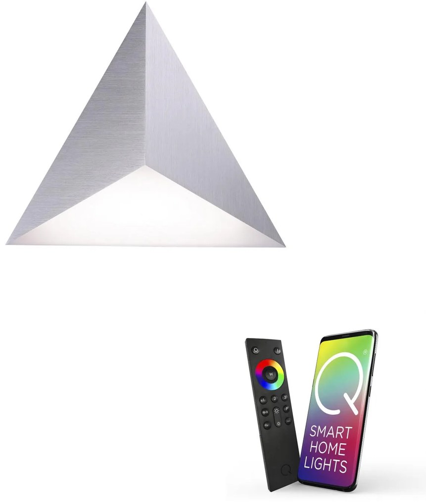 PAUL NEUHAUS Q-TETRA, LED nástěnné svítidlo, doplňující svítidlo, Smart Home RGB plus 3000-5000K PN 6832-95