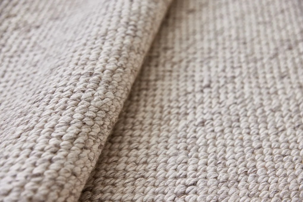 Diamond Carpets India, Ručně vázaný kusový koberec Salt DE 4061, 140x200, bílá, ložnice