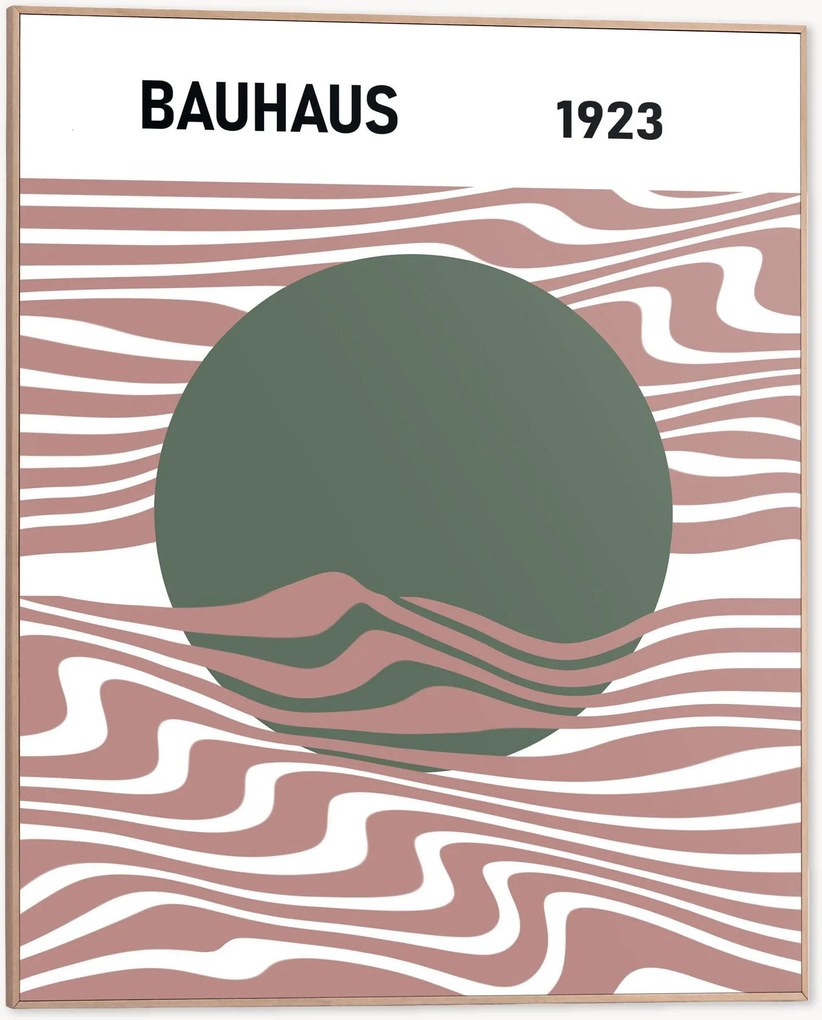 Zarámovaný digitální tisk Bauhaus